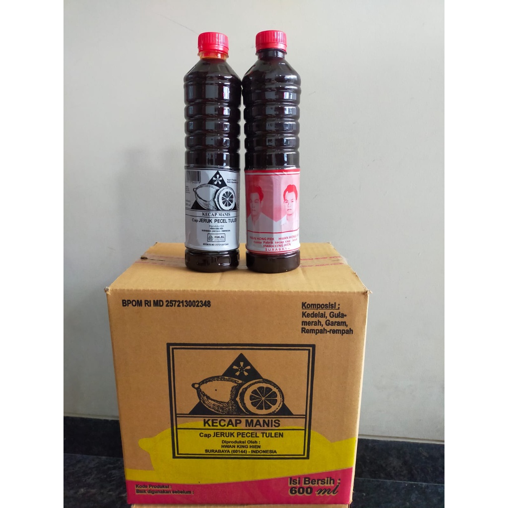 Jual Kecap Manis Cap Jeruk Pecel Tulen Dus Isi 12 Botol | Shopee Indonesia
