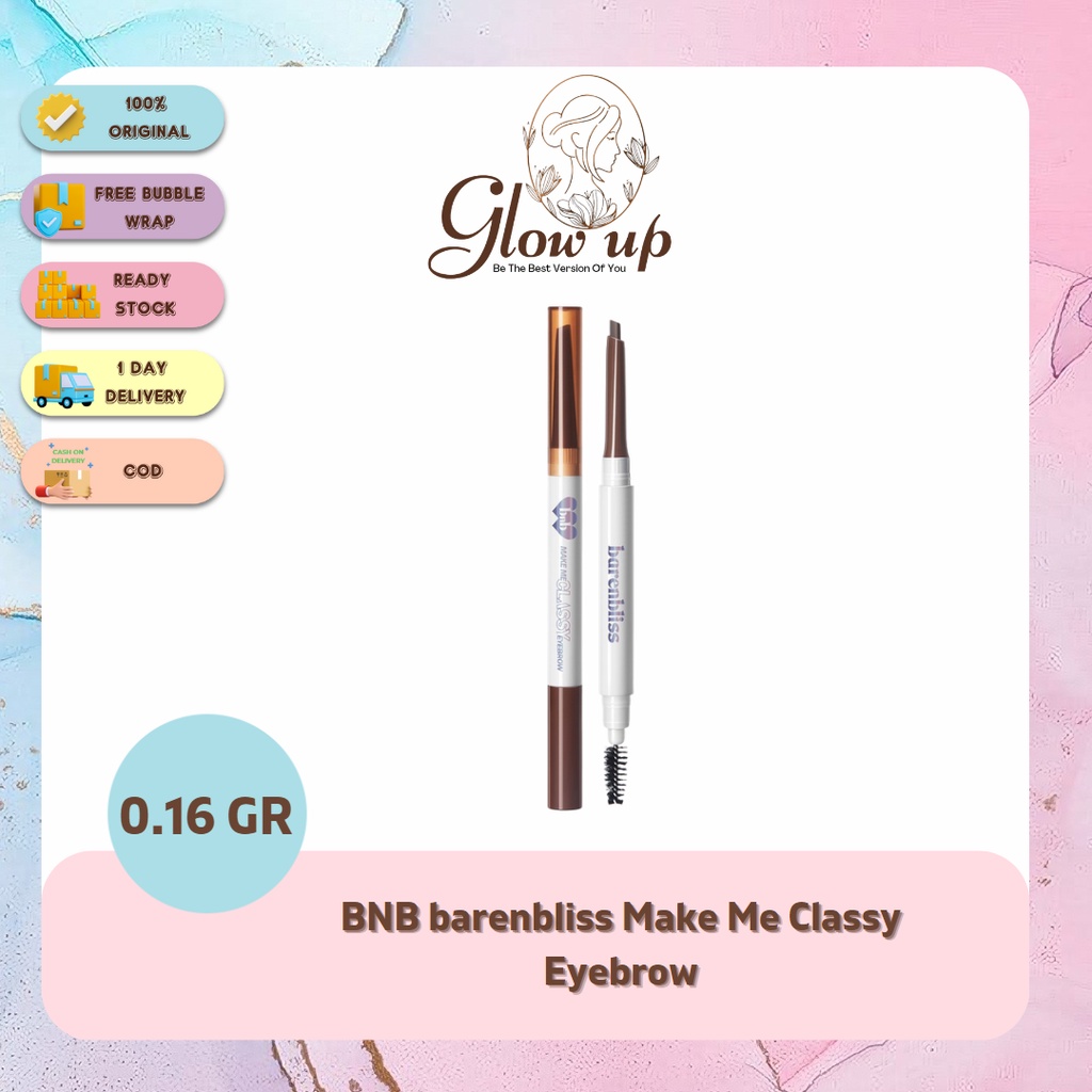 Jual GLOWUP BNB barenbliss Make Me Classy Eyebrow Kosmetik Pensil Alis Korea Make Up Natural ...