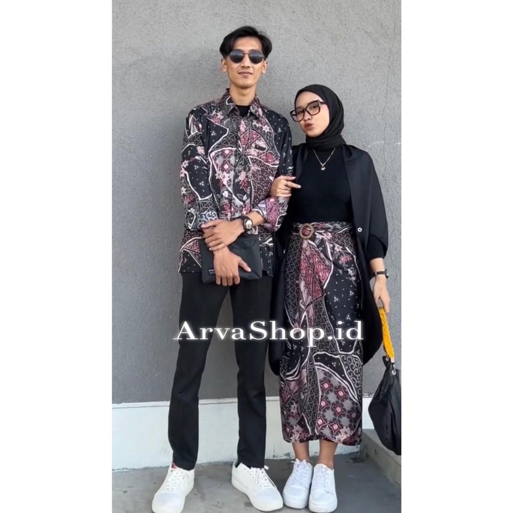 Jual BATIK COUPLE / BAJU BATIK COUPLE / BATIK SET / BATIK LENGAN ...