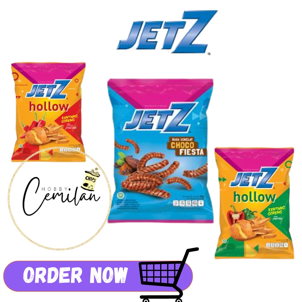 Jual CIKI JETZ Choco Fiesta dan Kentang Goreng pedas - Satuan | Shopee ...