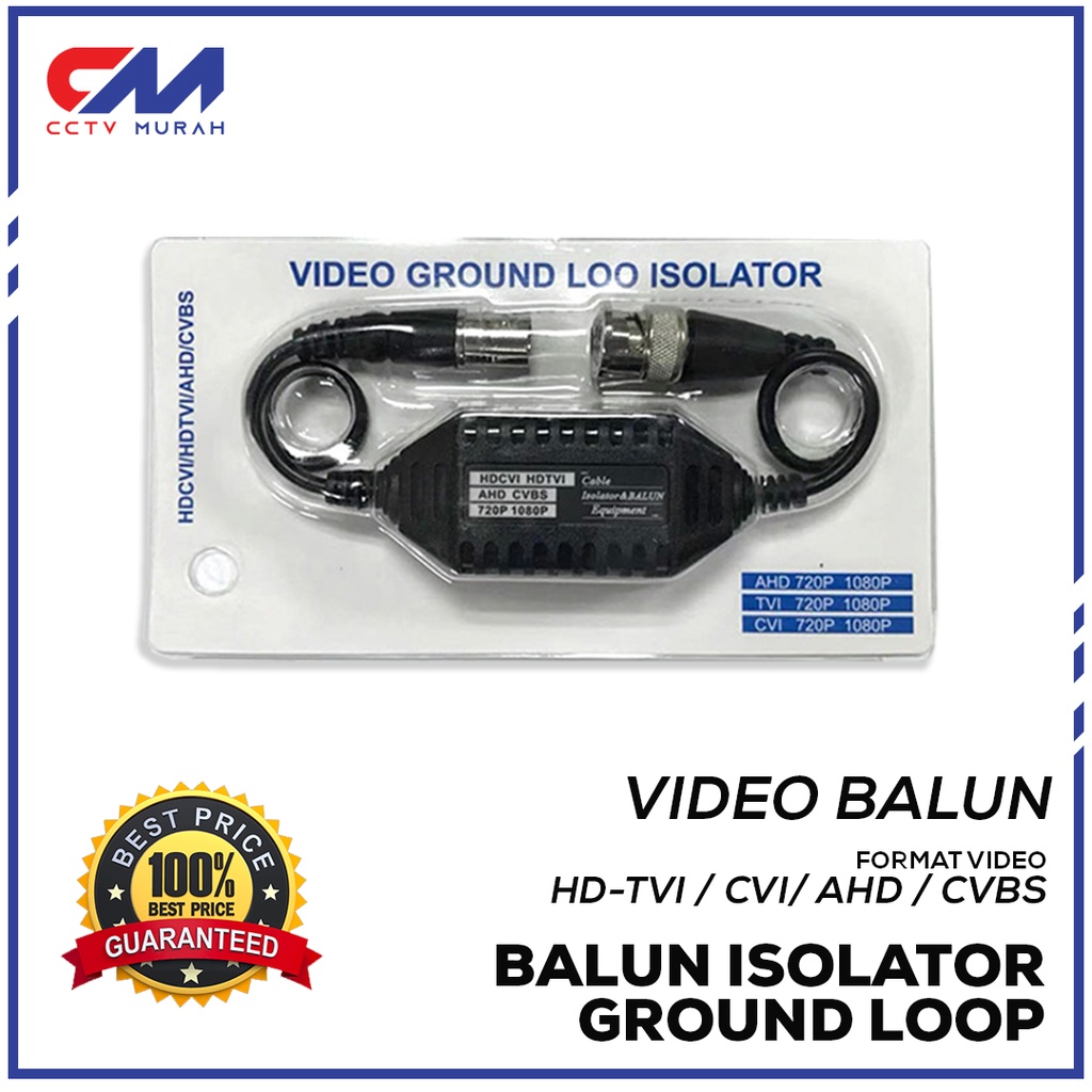 Jual VIDEO BALUN ISOLATOR ANJI GROUNDING II Ground Loop Isolator ...