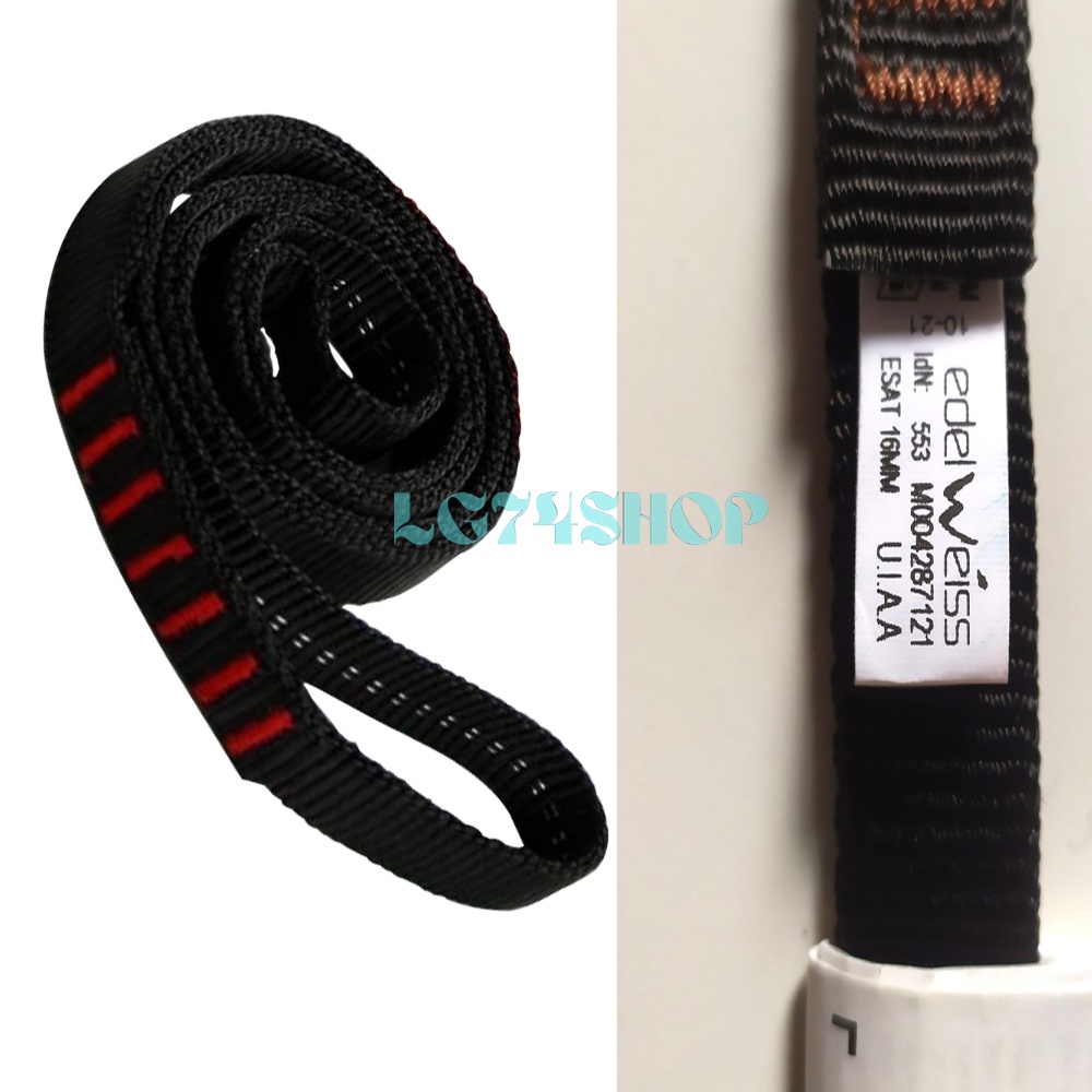 Jual EDELWEISS Tubular Webbing Sling Climbing Panjang 60 cm diameter 16 ...