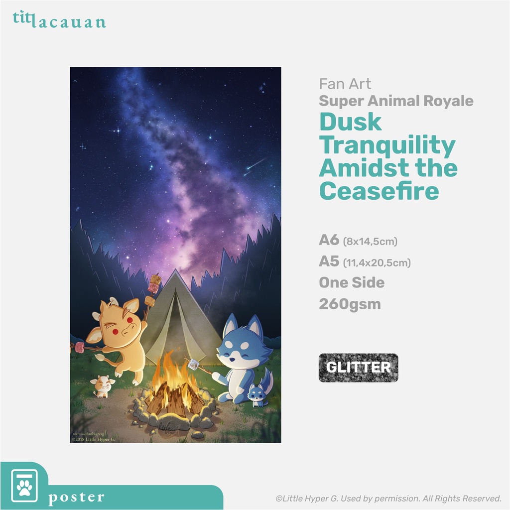 Jual Poster Art Print Tranquility Amidst the Ceasefire - Poster ...