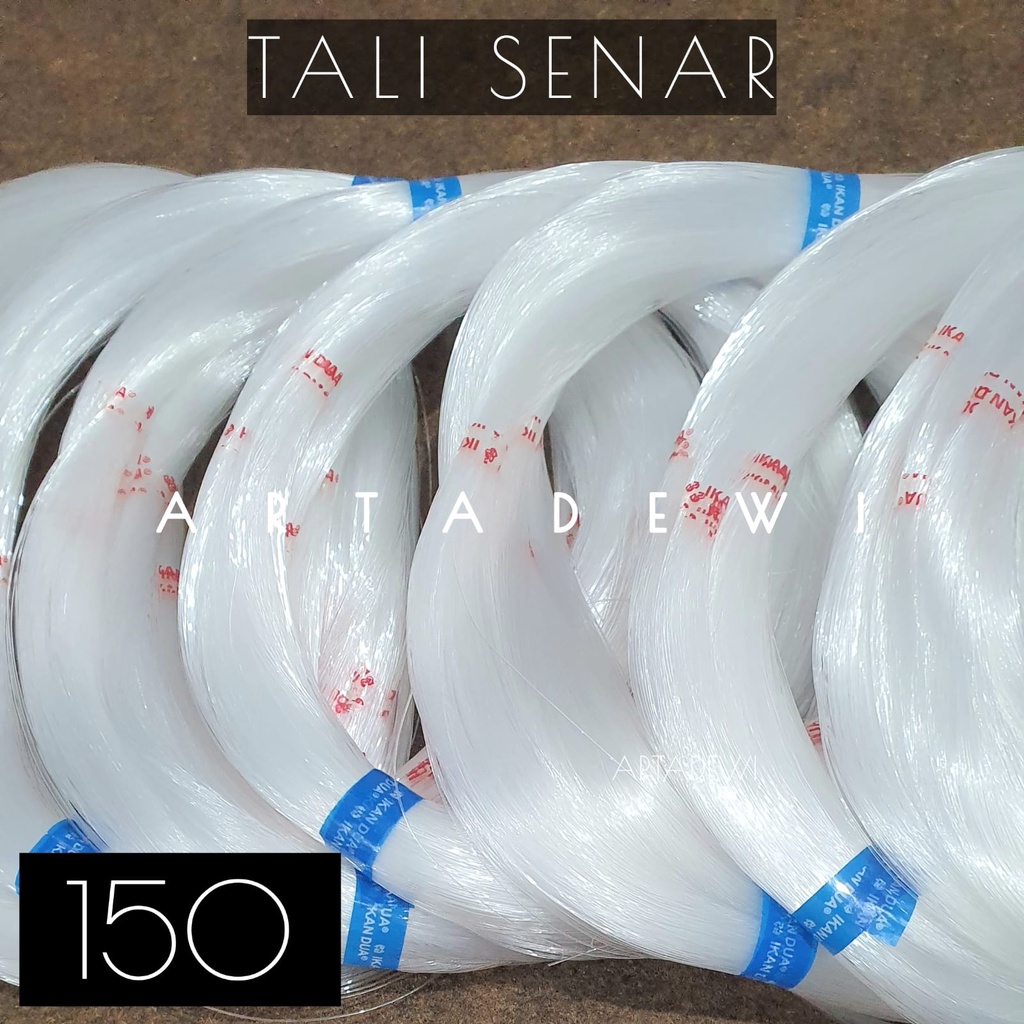 Jual T1402 | 1 ikat Tali senar 15 / 150 tali kenur nylon panjang 10 ...