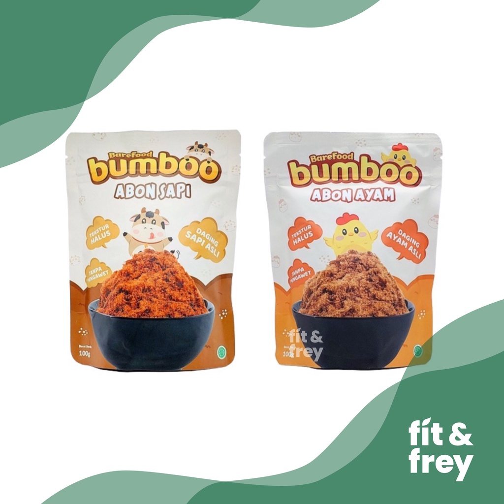 Jual BUMBOO Abon Asli - Ayam Sapi Tuna - Tekstur Lembut MPASI Si Kecil ...