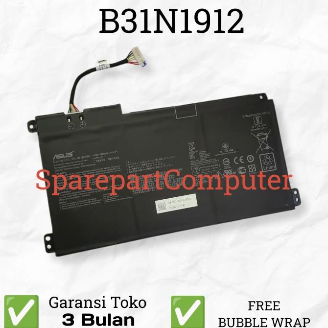 Jual Baterai Asus VivoBook 14 E410 E410M E410MA L410MA E510KA E510MA | Shopee Indonesia