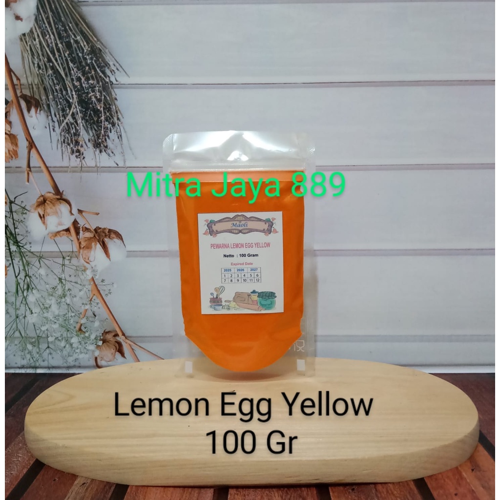 Jual Pewarna ROHA Lemon Egg Yellow 2112 / Pewarna Kuning Lemon 100 gram ...