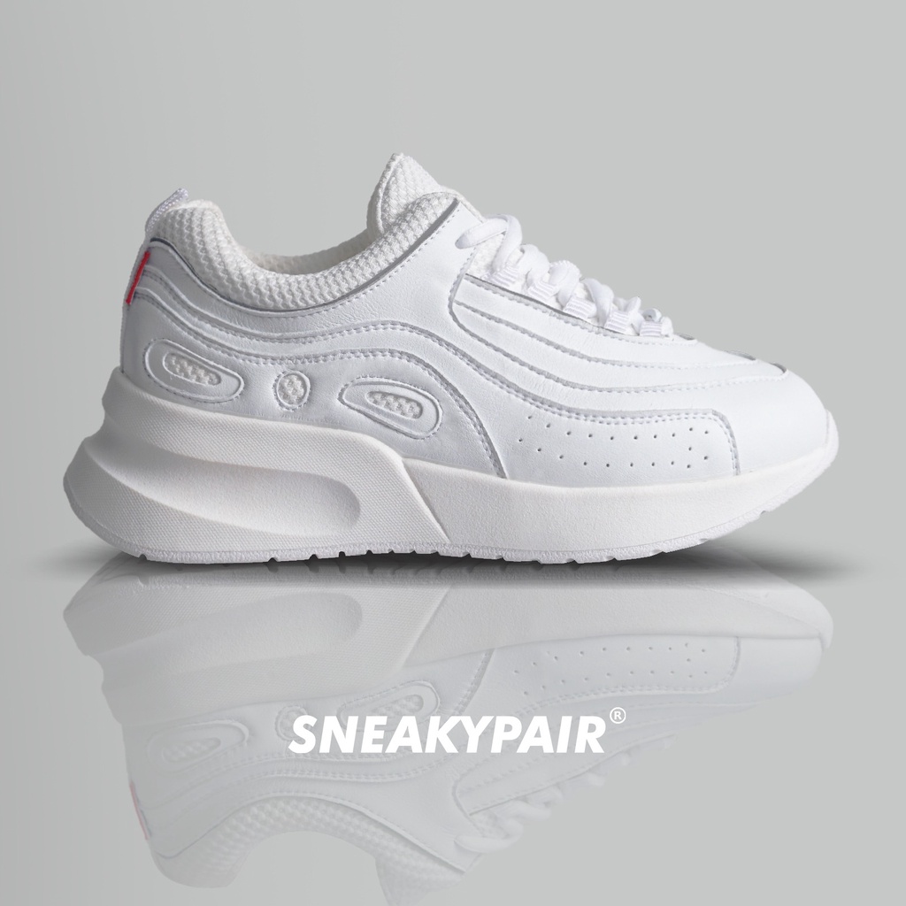 Jual Microfiber SNEAKYPAIR Wind Brilliant White Sepatu Wanita Sneakers ...