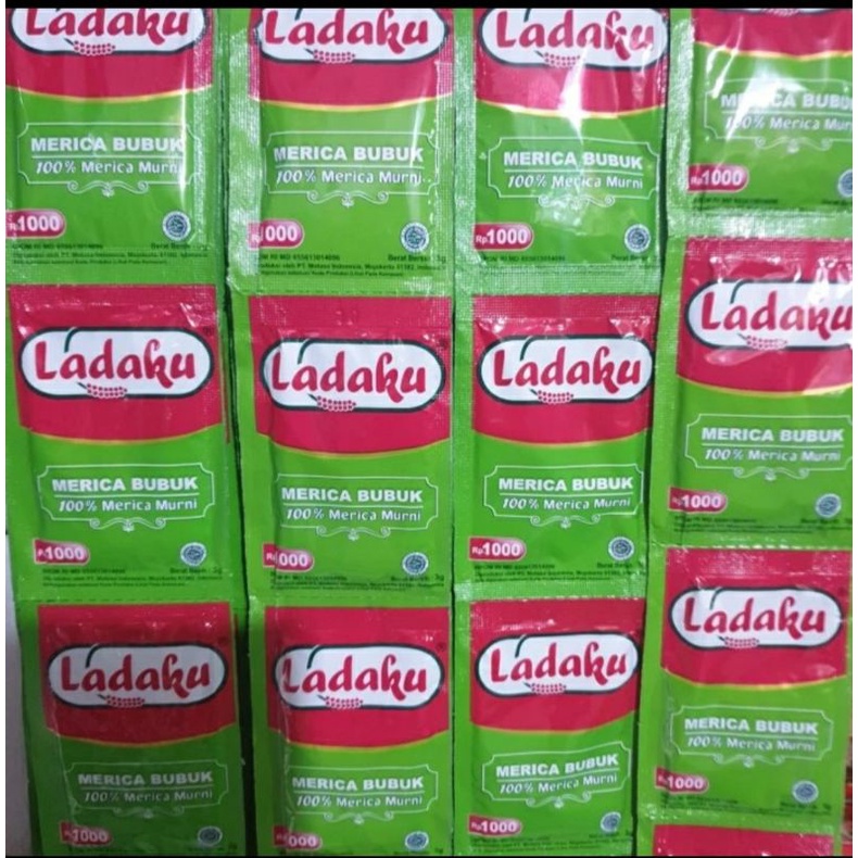 Jual Ladaku promo 1 renteng isi 12 sachet | Shopee Indonesia
