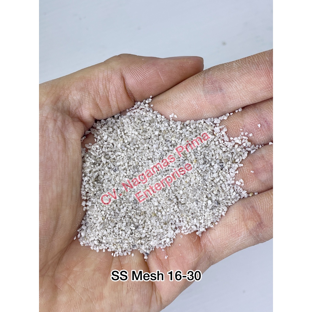 Jual [NAGAMAS] Pasir Silika mesh 16-30 / Silica Sand Bangka / Media ...