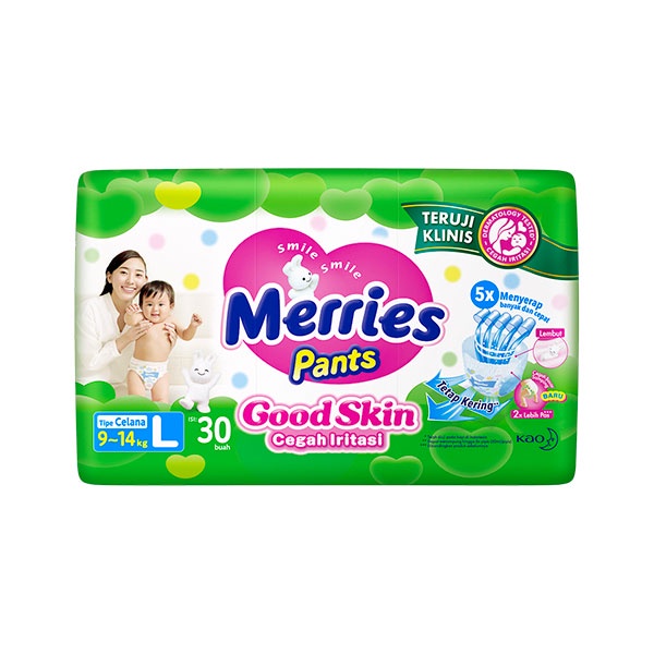 Jual MERRIES PANTS GOOD SKIN L 30 PCS - POPOK | Shopee Indonesia