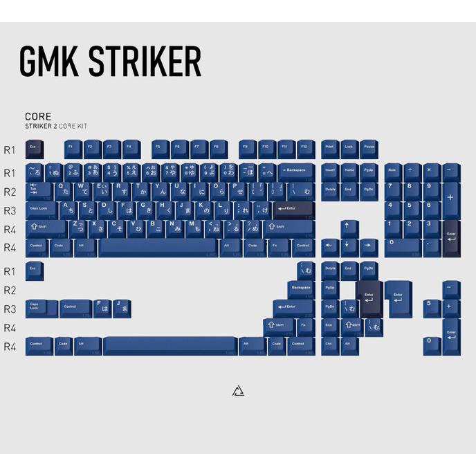 Jual Gmk Striker - Double Shot Cherry Profile - Gmk Original Keycaps ...