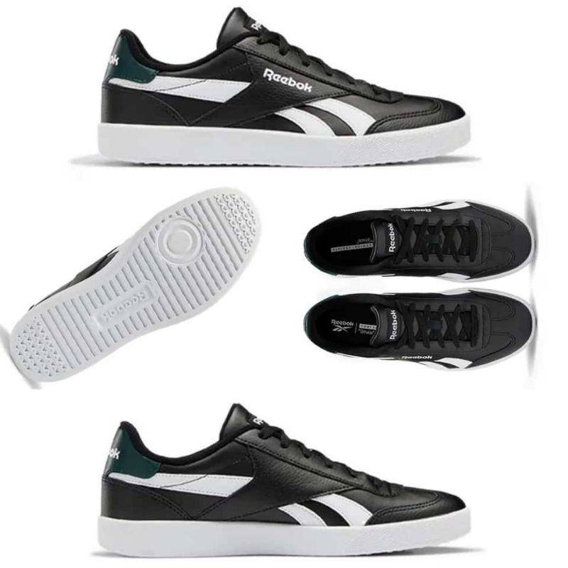 Jual REEBOK SMASH EDGE MEN'S SNEAKER SHOES BLACK WHITE | Shopee Indonesia