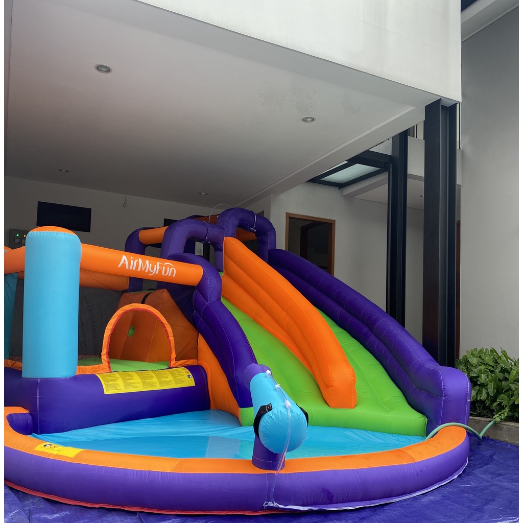 Jual Sewa Airmyfun Bouncy castle / water slide | Shopee Indonesia