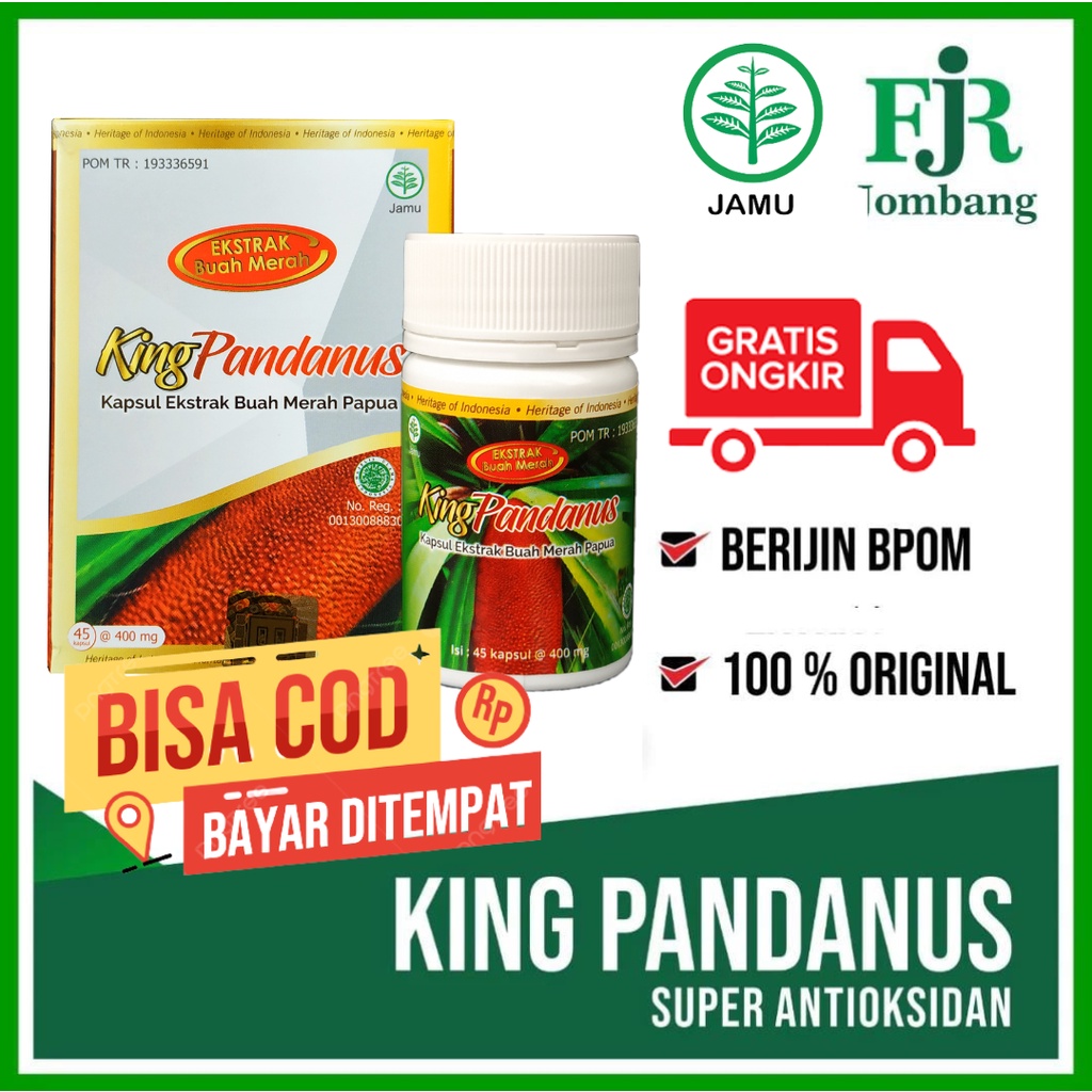 Jual KINGPANDANUS OBAT DARAH TINGGI HEPATITIS B KOLESTROL ORIGINAL BPOM ...