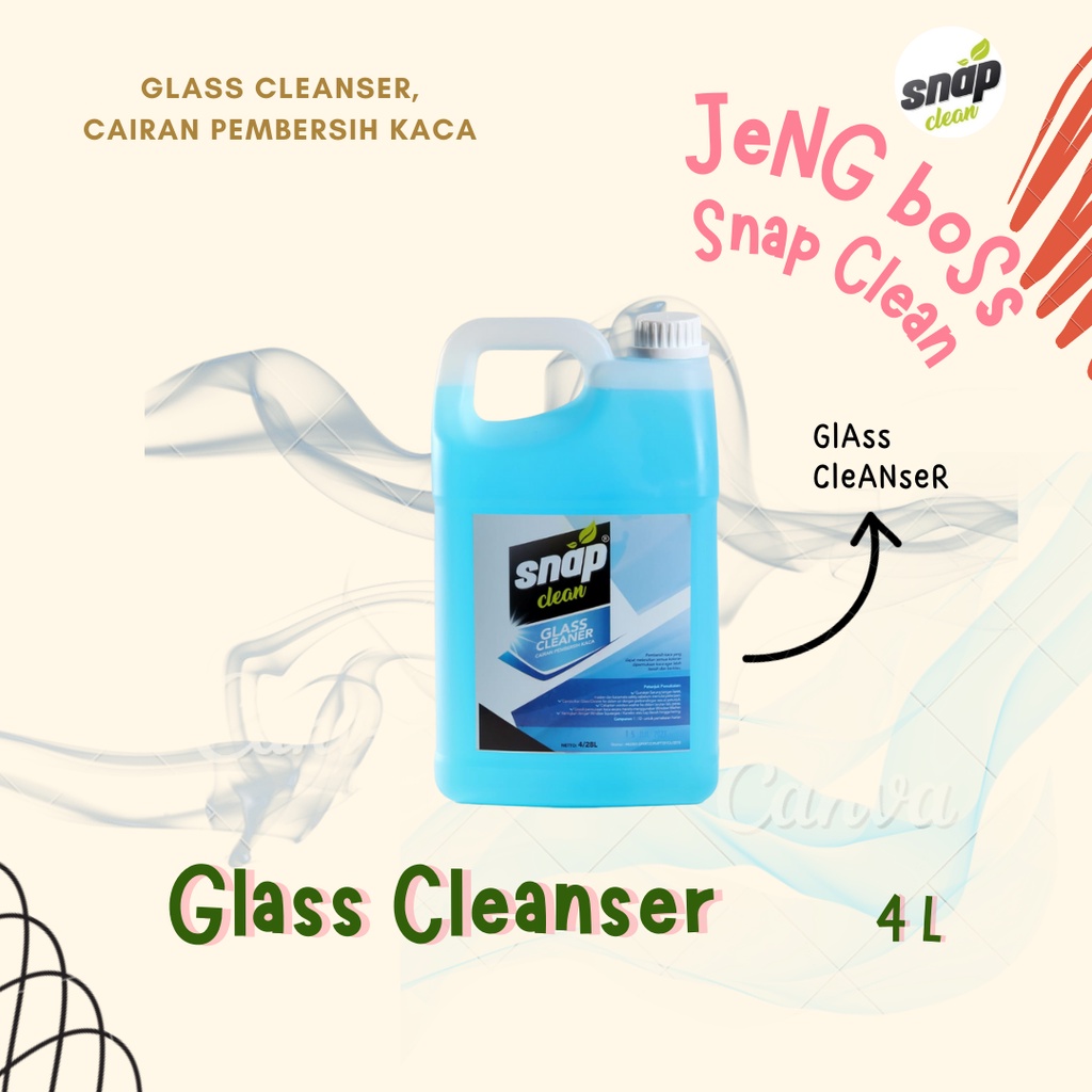 Jual Snap Clean Glass Cleaner ( Pembersih Kaca ) | Shopee Indonesia