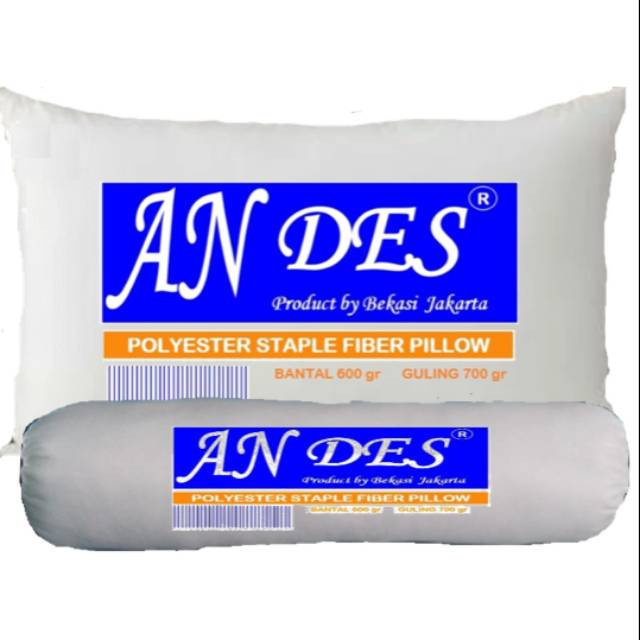 Jual Bantal dan Guling ANDES Silicone Kualitas Hotel Original | Shopee ...