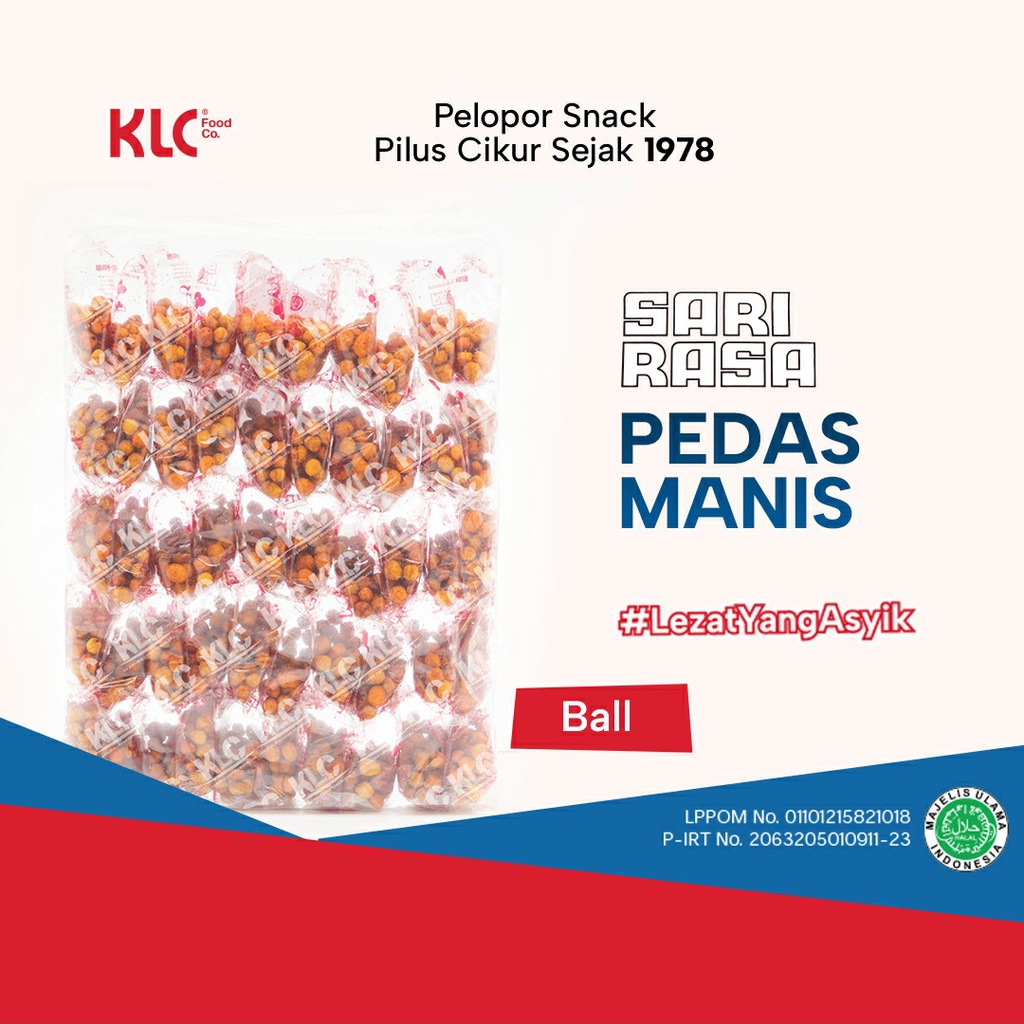 Jual Pilus / Sukro Cikur Pedas Manis Ball Isi 50pcs Sari Rasa / KLC ...