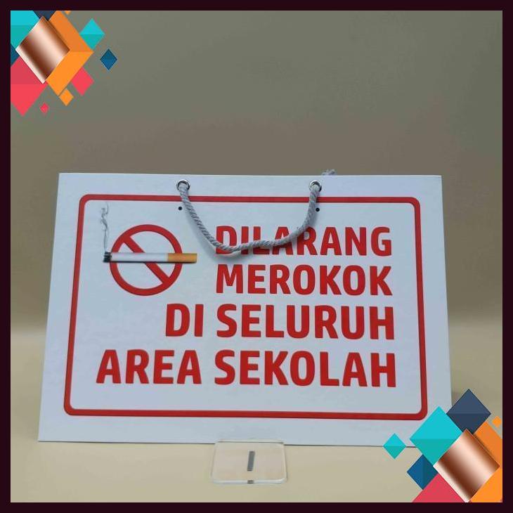 Jual [SFP] Hard Poster | Poster Sekolah | Poster Prokes, Dilarang ...