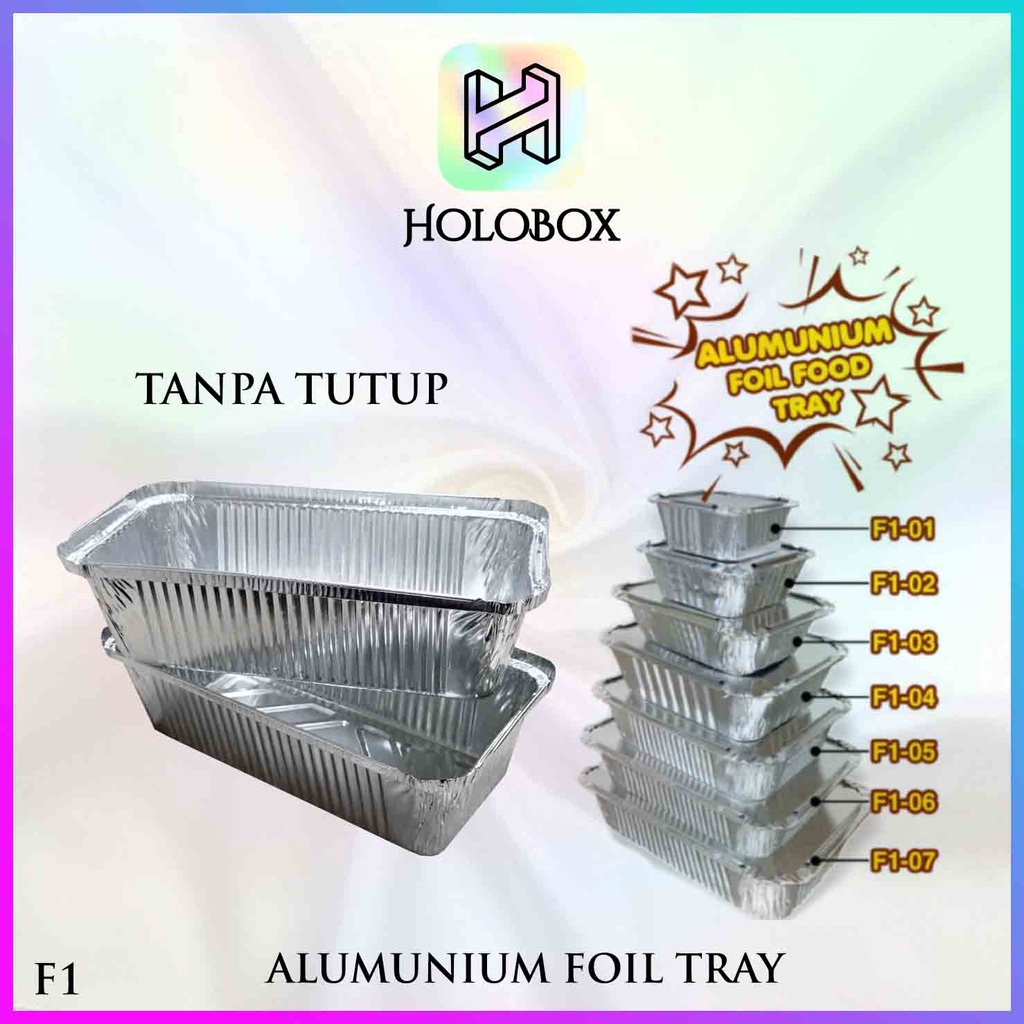 Jual Alumunium / Foil / Alumunium Tray / Loyang / Alumunium / F1 | Shopee Indonesia