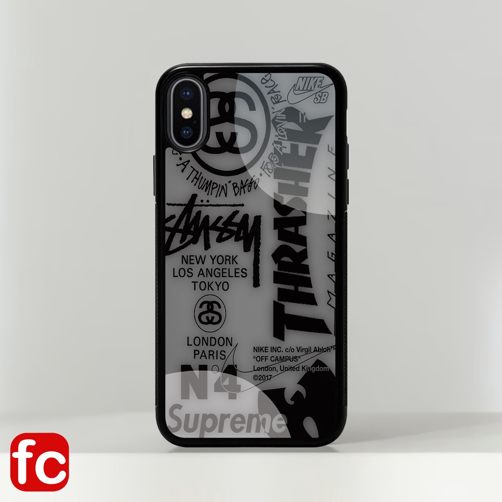 Jual Case Glossy Iphone X XS XS MAX XR [FR41] Casing Kilau Kesing Keren ...