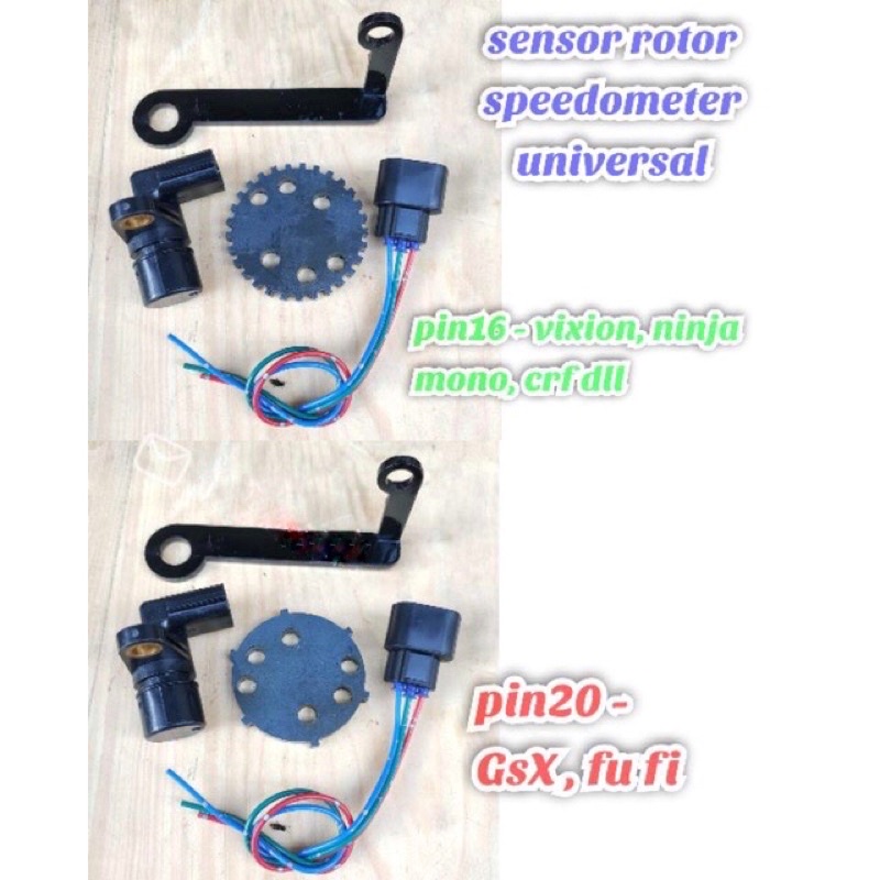 Jual ROTOR SENSOR BREKET SPEEDOMETER DIGITAL SPIDO PIN 16 20 VIXION GSX ...
