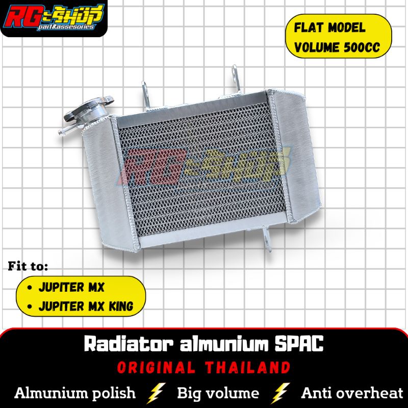 Jual Radiator Almu Almunium Alumunium Flat Exciter Jupiter Mx King ...