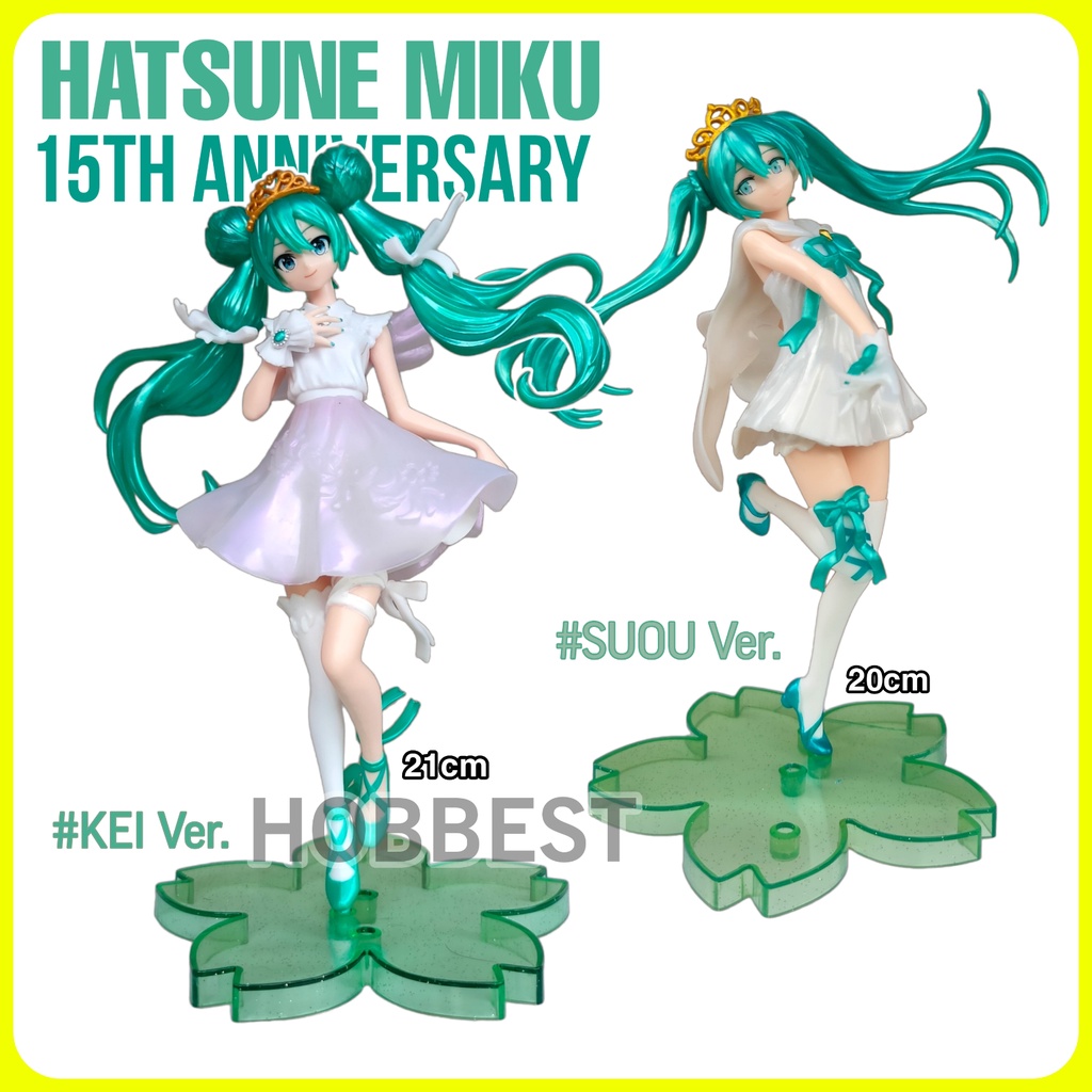 Jual HATSUNE MIKU 15th ANNIVERSARY Action Figure Miniatur Pajangan ...
