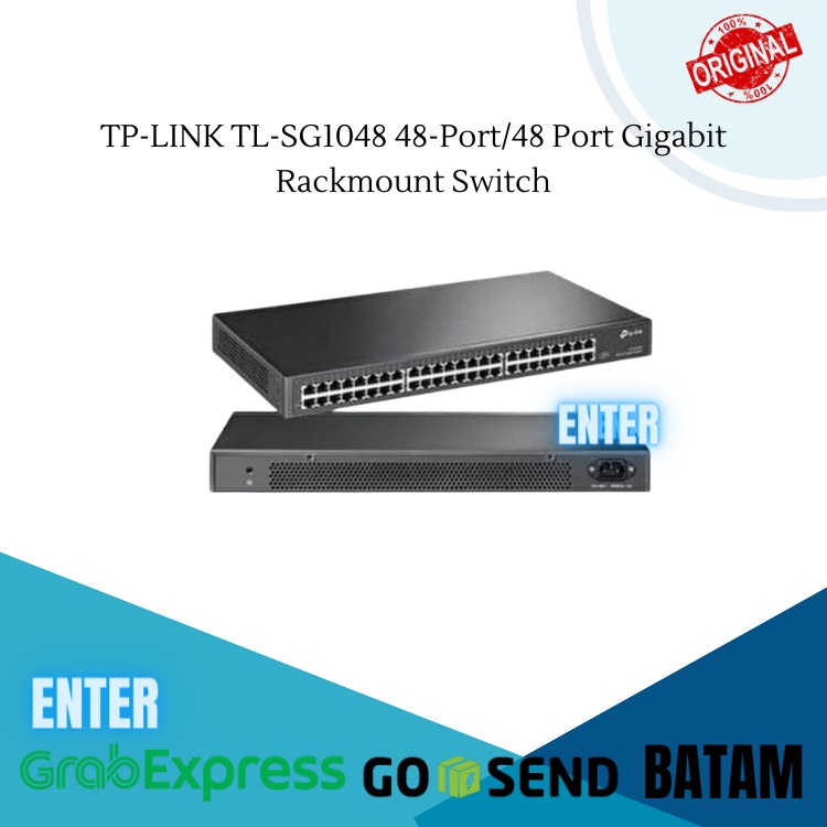 Jual TP-LINK TL-SG1048 48-Port/48 Port Gigabit Rackmount Switch ...