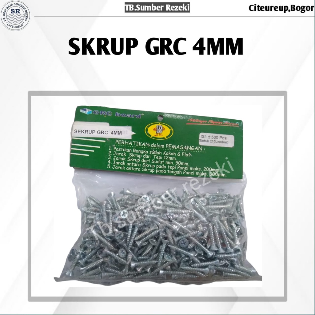 Jual Skrup GRC Board 4 MM | Shopee Indonesia