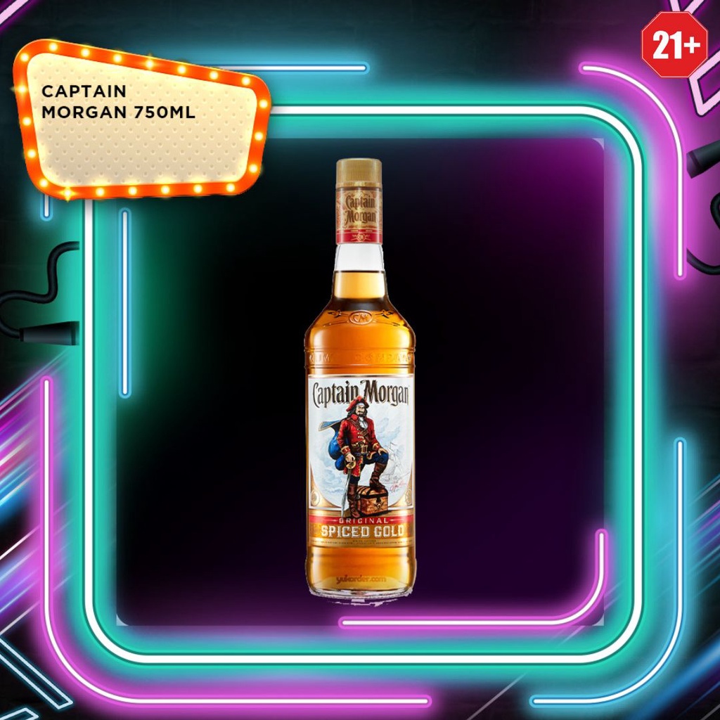 Jual Captain Morgan 750ml | Shopee Indonesia