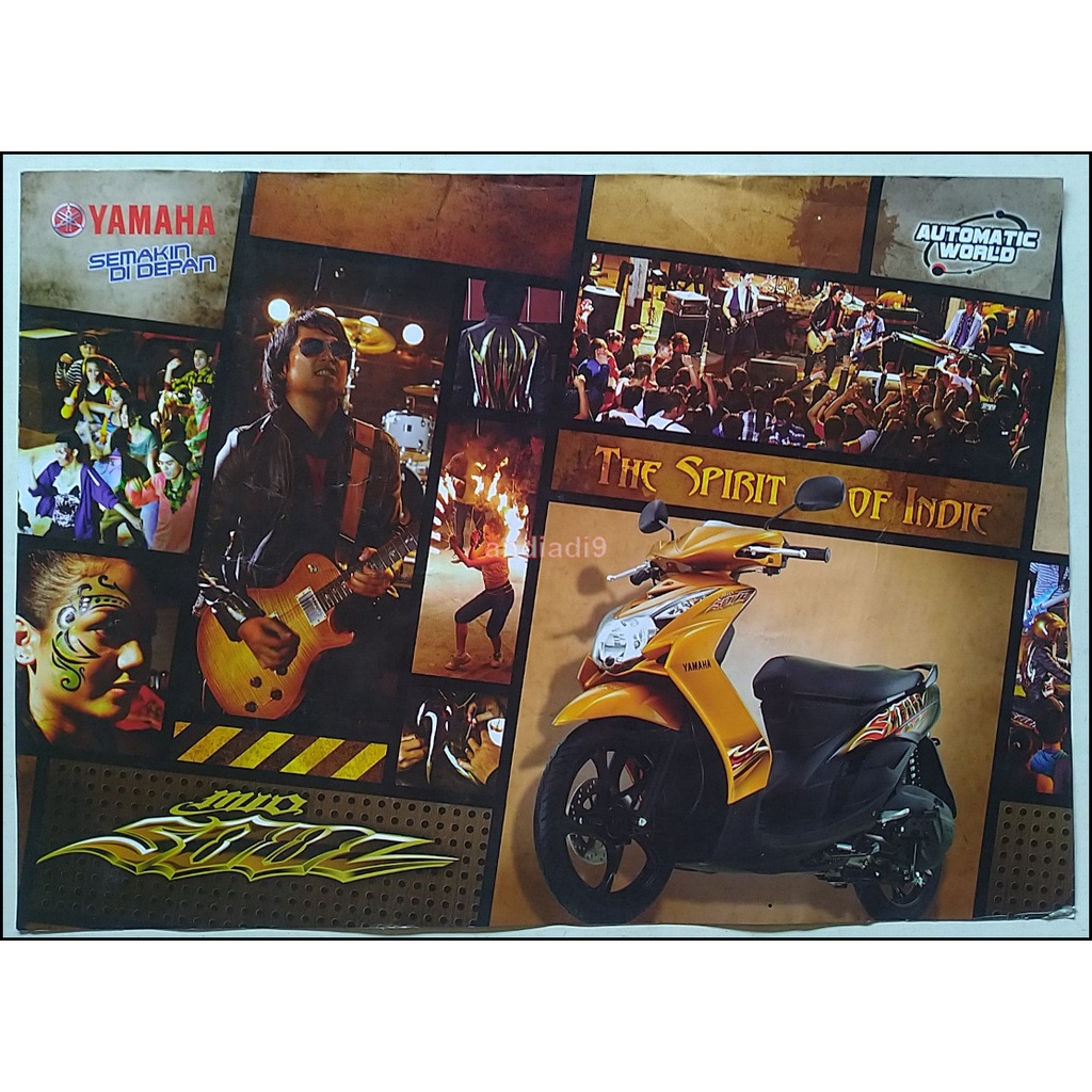 Jual BROSUR SEPEDA MOTOR YAMAHA MIO SOUL | Shopee Indonesia