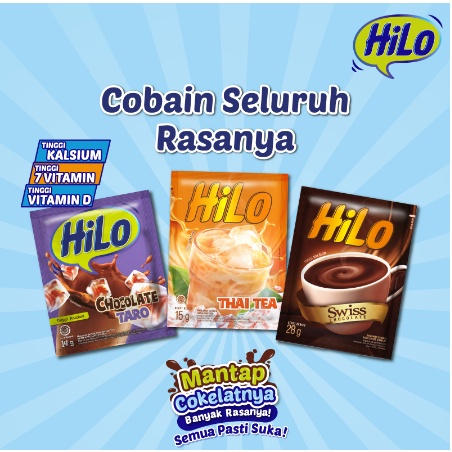 Jual Hilo Sachet Minuman Tinggi Kalsium Renceng @10 Sachet | Shopee ...