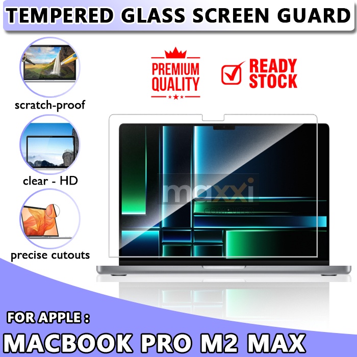 Jual Macbook Pro M2 Max 2023 14 16 Inch 2023 A2779 A2780 Tempered Glass ...