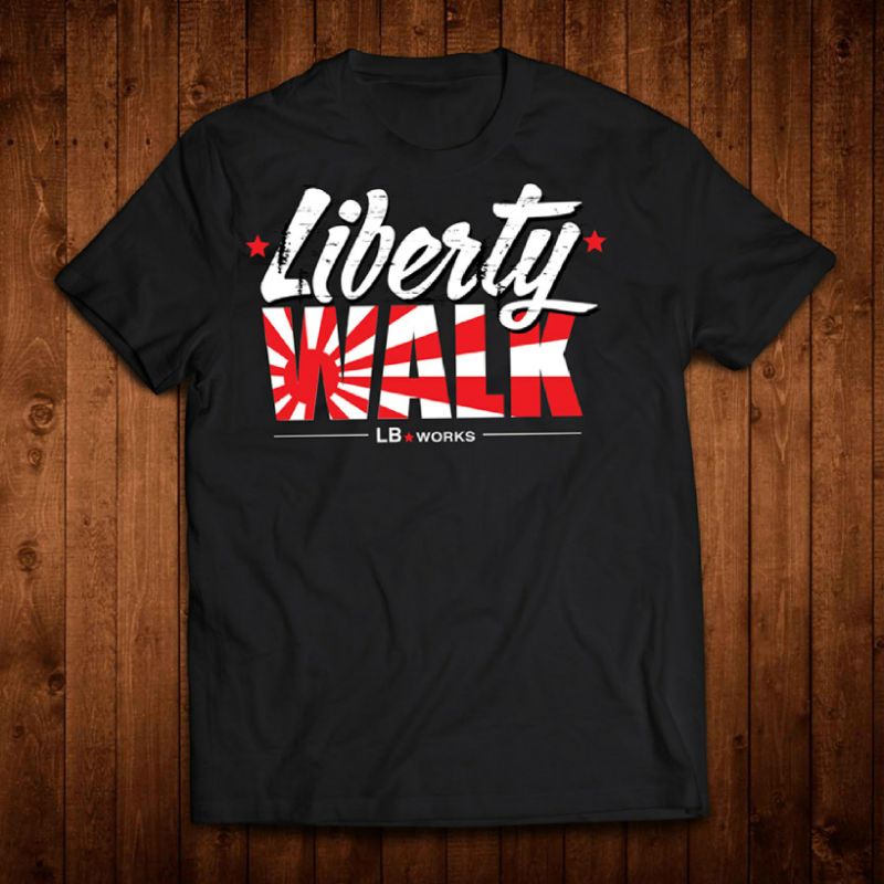 Jual Aerodistro - T Shirt Kaos Liberty Walk/Kaos JDM Liberty Walk ... Jual Aerodistro - T Shirt Kaos Liberty Walk/Kaos JDM Liberty Walk ...