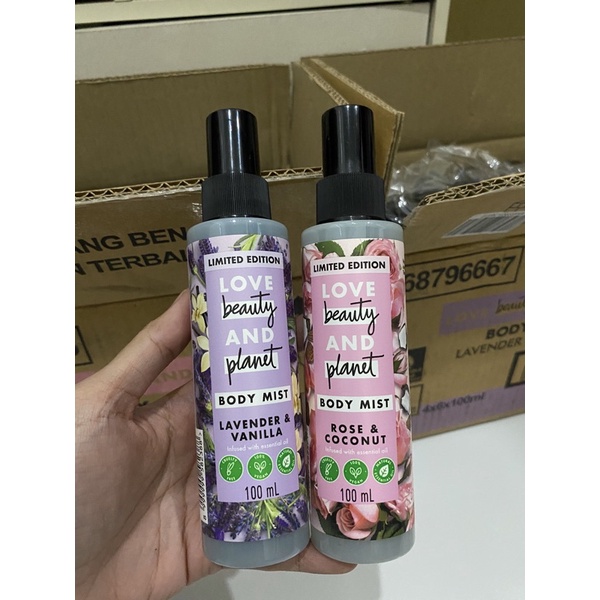 Jual Body Mist Love Beauty and Planet LBP 100 mL | Shopee Indonesia