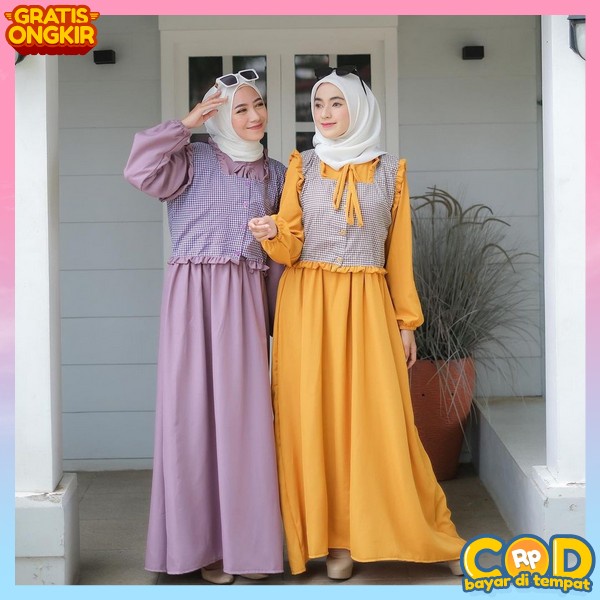 Jual Juba 1 Set Jilbab Baju Ghamis Syar'I Terbaru Pakaian Wanit ...
