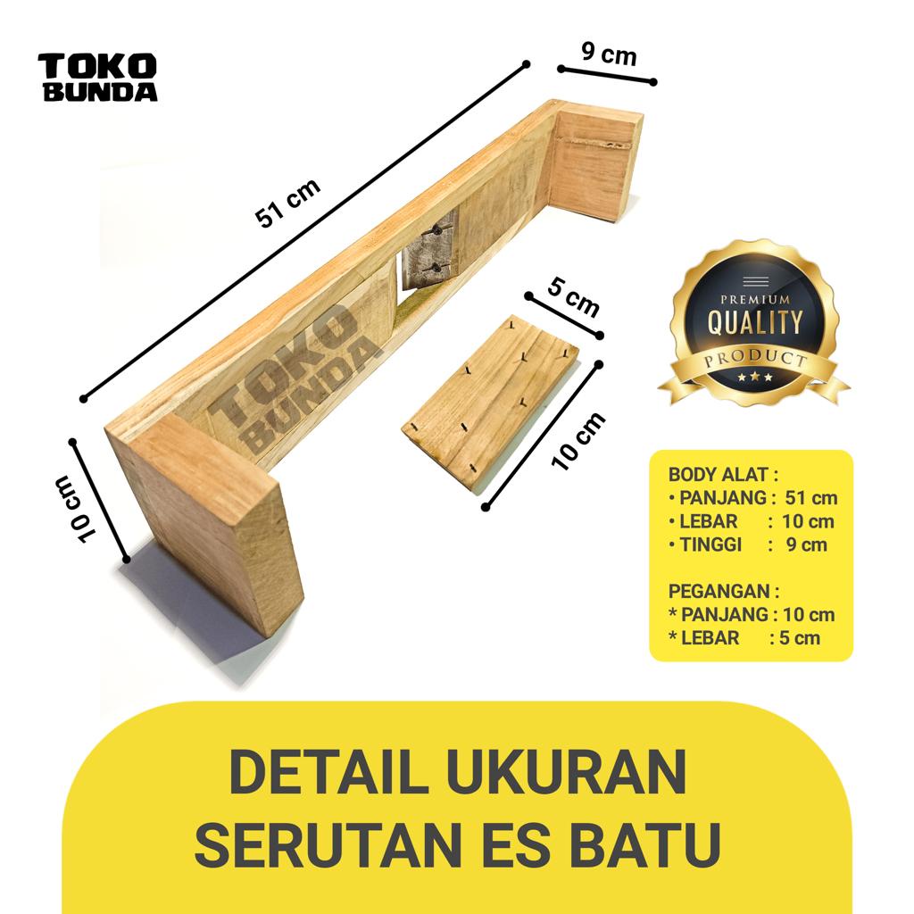 Jual ALAT SERUT ES BATU manual Serutan es batu kayu jati | Shopee Indonesia