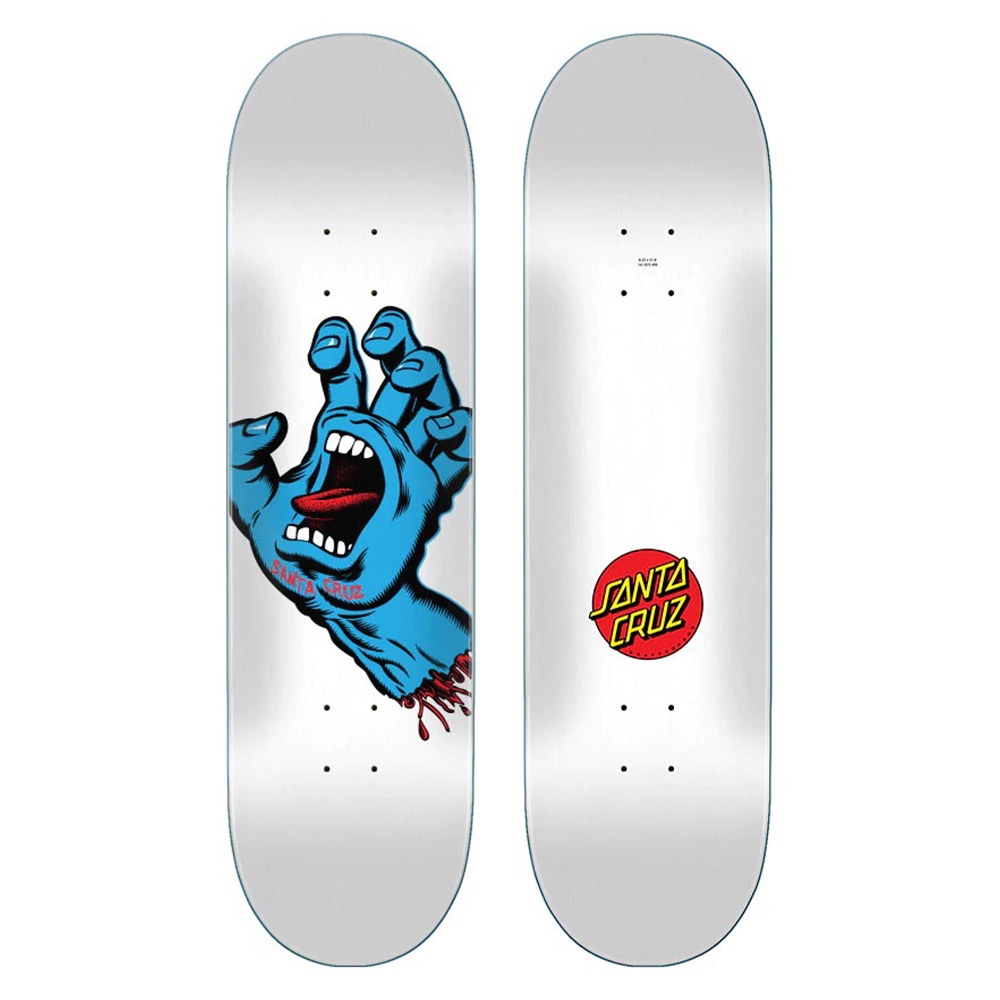 Jual Santa Cruz Skateboards 8.25in x 31.8in Screaming Hand Deck ...