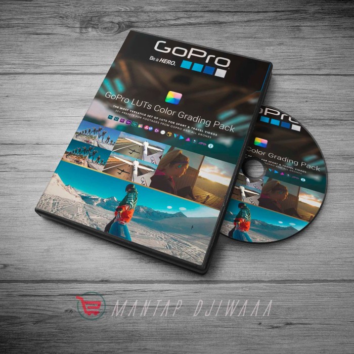 Jual GoPro LUTs Color Grading Pack Free Update | Shopee Indonesia
