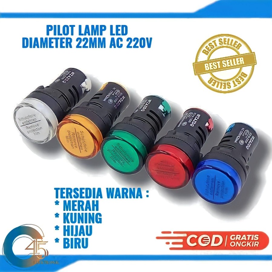 Jual Lampu pilot Lamp signal Lamp 220V 22MM | Shopee Indonesia Jual Lampu pilot Lamp signal Lamp 220V 22MM | Shopee Indonesia