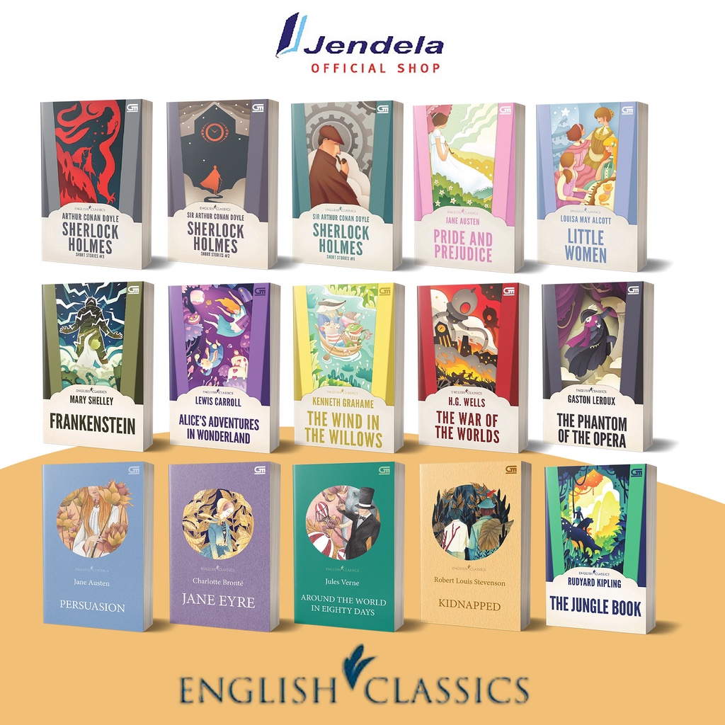 Jual Kumpulan Novel English Classic Lengkap - Novel Bahasa Inggris | Shopee Indonesia