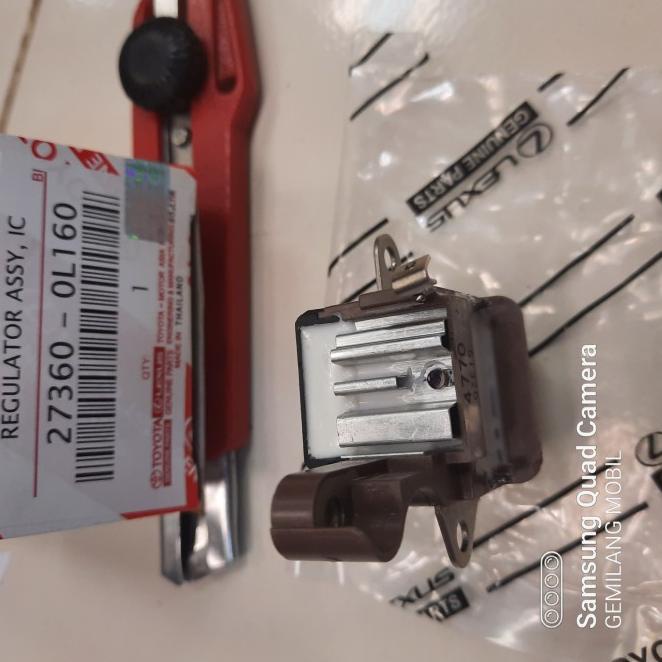 Jual Ic Regulator Alternator Toyota Innova Reborn Diesel Fortuner Frz ...