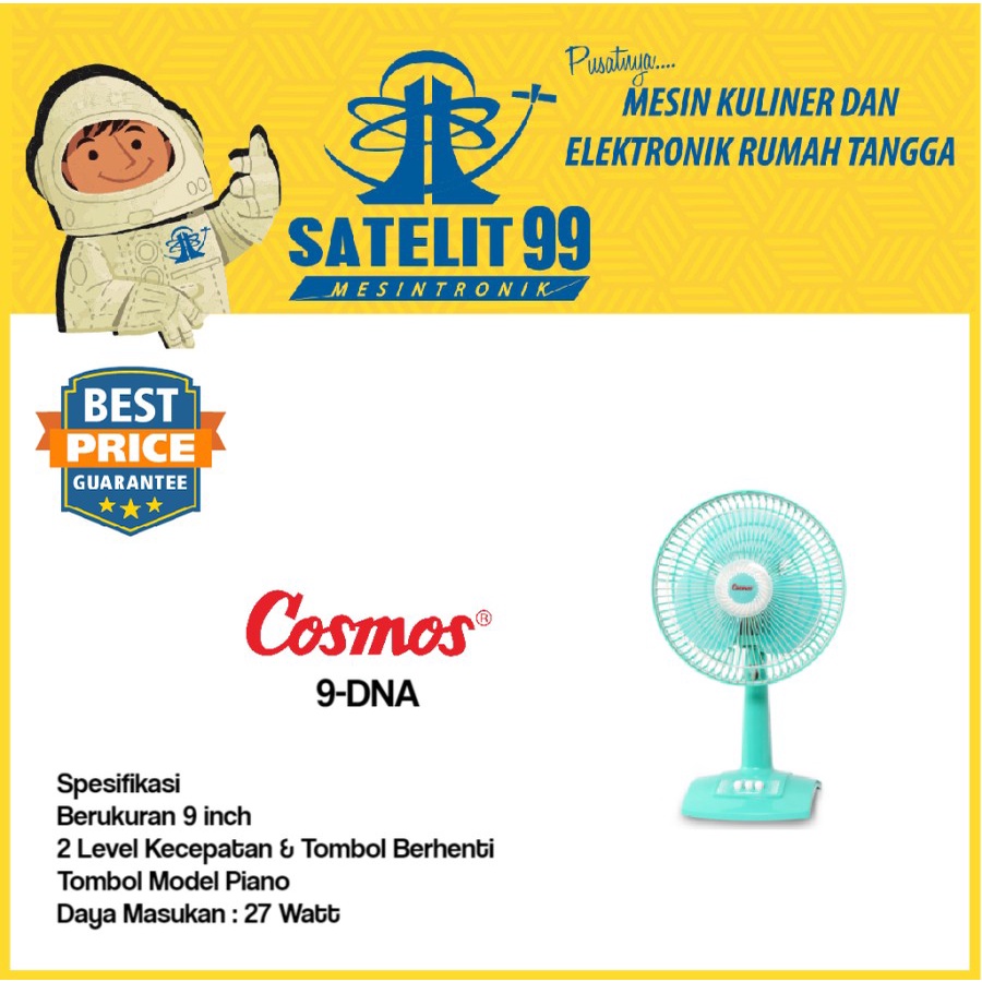 Jual KIPAS ANGIN MEJA COSMOS 9-DNA / KIPAS ANGIN MEJA | Shopee Indonesia