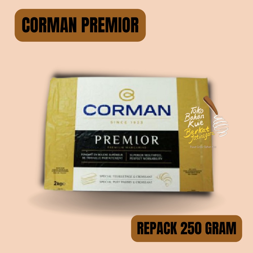 Jual CORMAN PREMIOR PREMIUM MARGARINE / CORMAN PREMIOR POTONGAN 250 ...