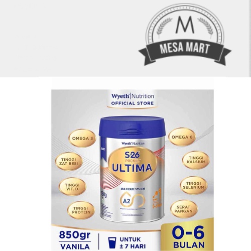 Jual S-26 / S26 ultima promil tahap I susu formula 850gr usia 0-12 ...