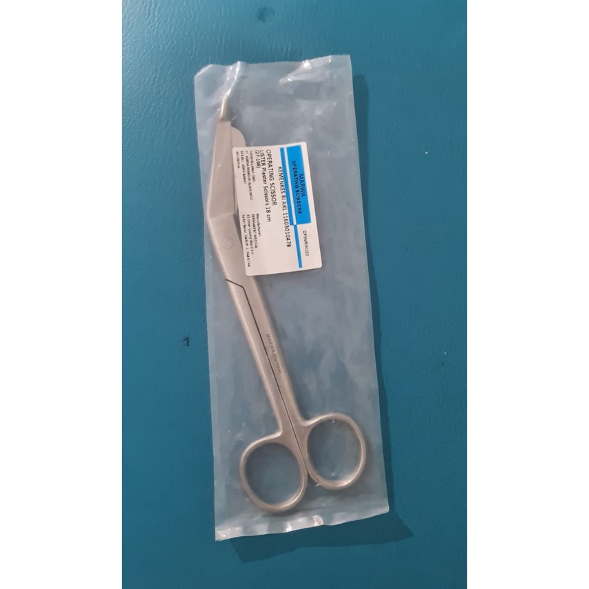 Jual Gunting Kasa / verban 18 cm l Operating Scissor Lister Plaster ...