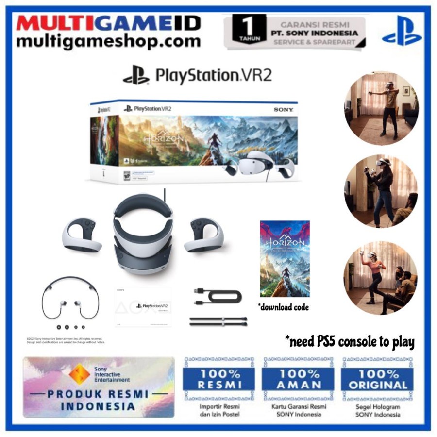 Jual PS5 PlayStation VR2 Horizon Call Of The Mountain Bundle | Shopee Indonesia