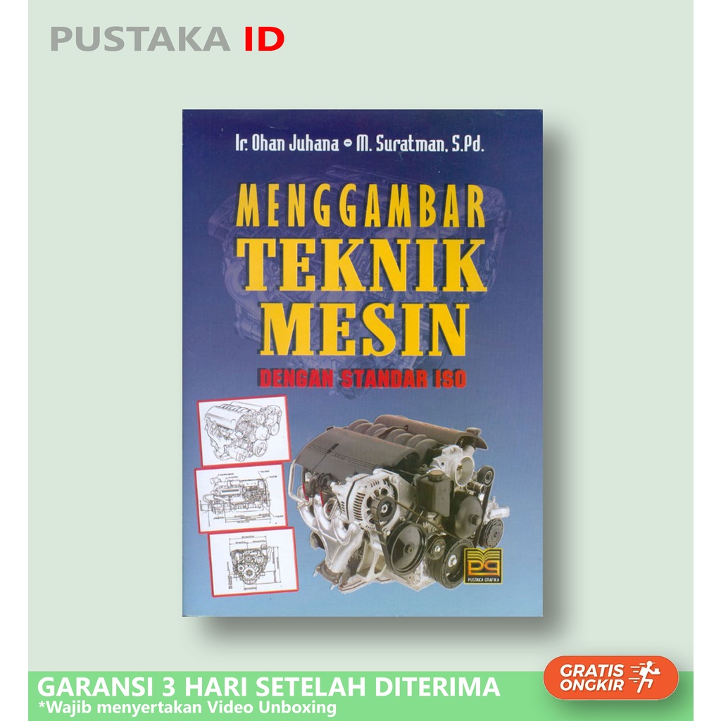 Jual Buku Menggambar Teknik Mesin dengan Standar Iso - Original ...