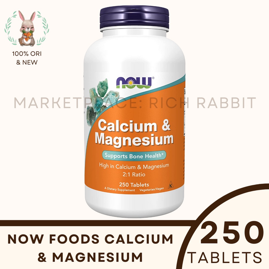 Jual Now Foods Calcium & Magnesium Now Cal Mag Now Food Vitamin Tulang ...